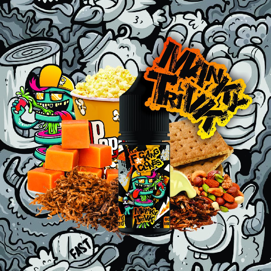 Liquido F*ucking Clones x 60ml 3 mg Manky Tribeca – garage del vapor