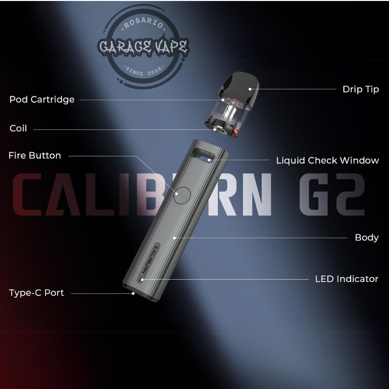 Uwell Caliburn G2 – Garage Del Vapor