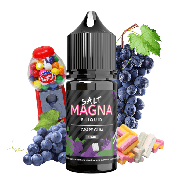 Magna Salt 30ML 20MG Grape Gum – Garage Del Vapor