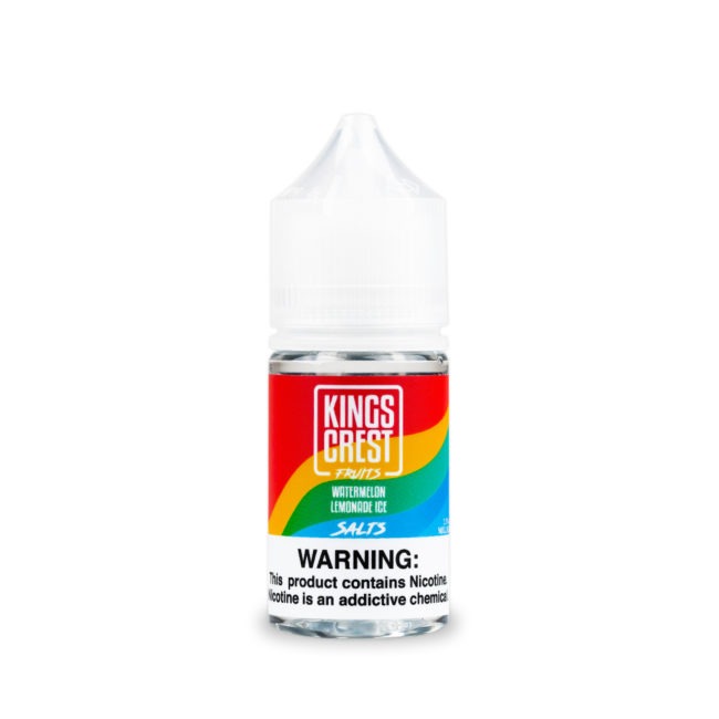 Salt King Crest 30ml x 20mg Watermelon Lemonade Ice – Garage Del Vapor
