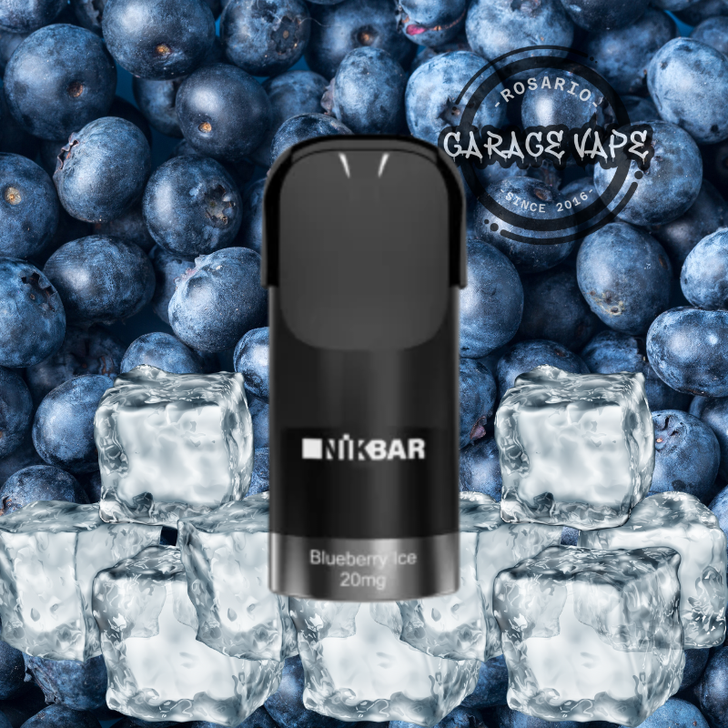 Cartucho Npod Pro 20mg Blueberry Ice - Garage Del Vapor
