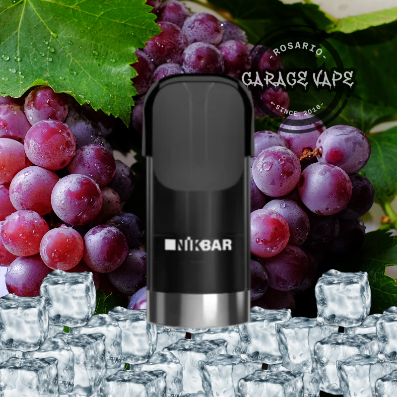 Cartucho Npod Pro 20mg Grape Ice - Garage Del Vapor