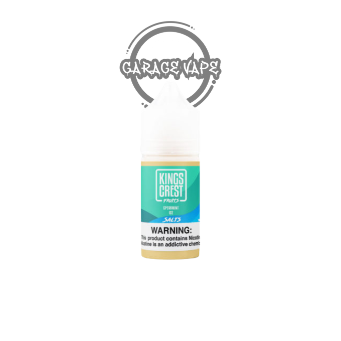 Salt King Crest 30ml x 35mg Spearmint – Garage Del Vapor