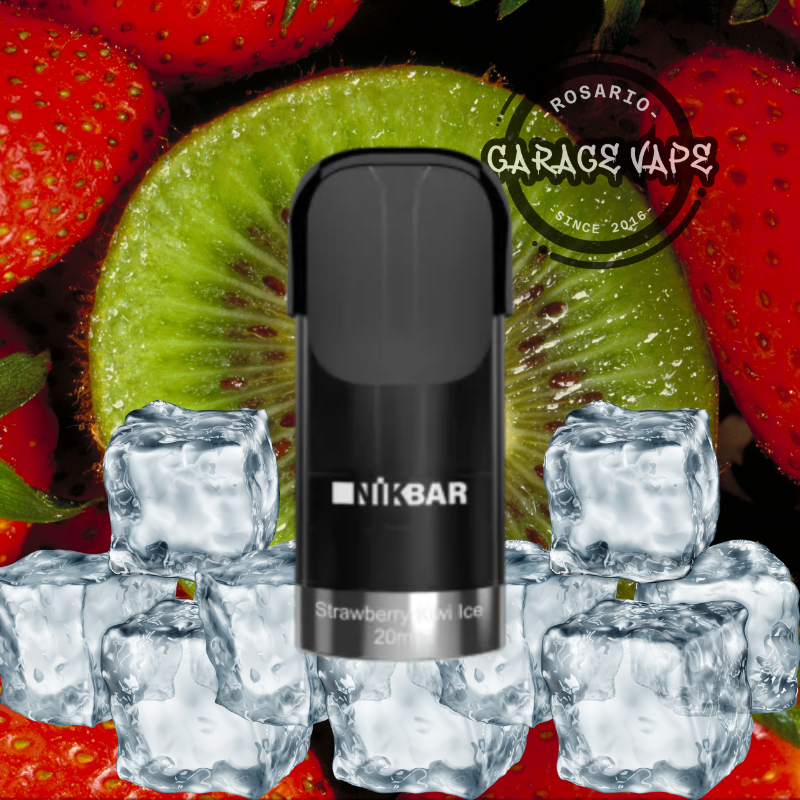 Cartucho Npod Pro 20mg Strawberry Kiwi Ice – Garage Del Vapor