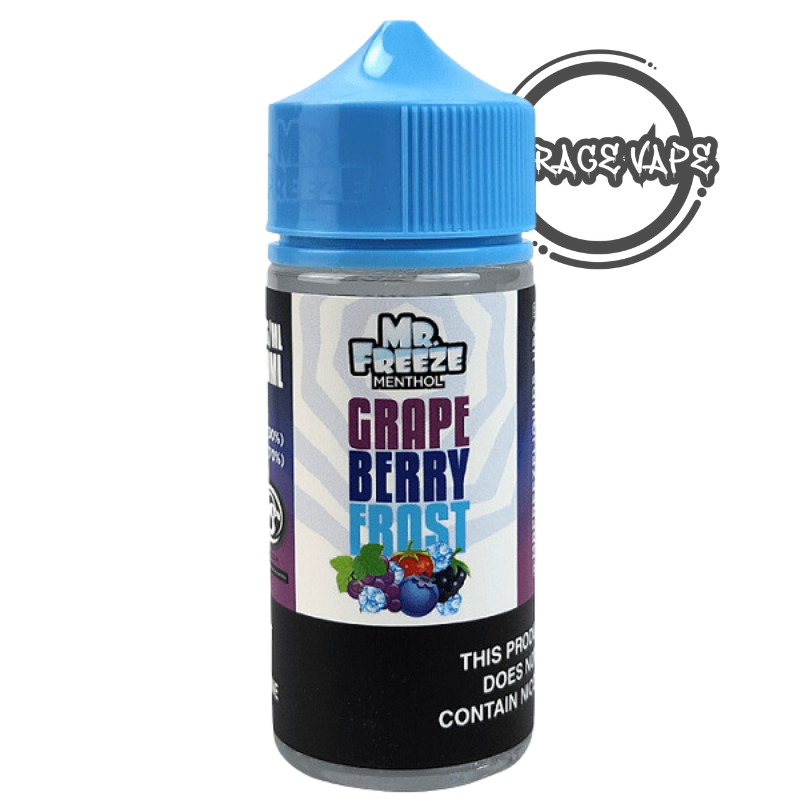 Mr. Freeze 100ml x 0mg Grape Berry Frost - Garage Del Vapor