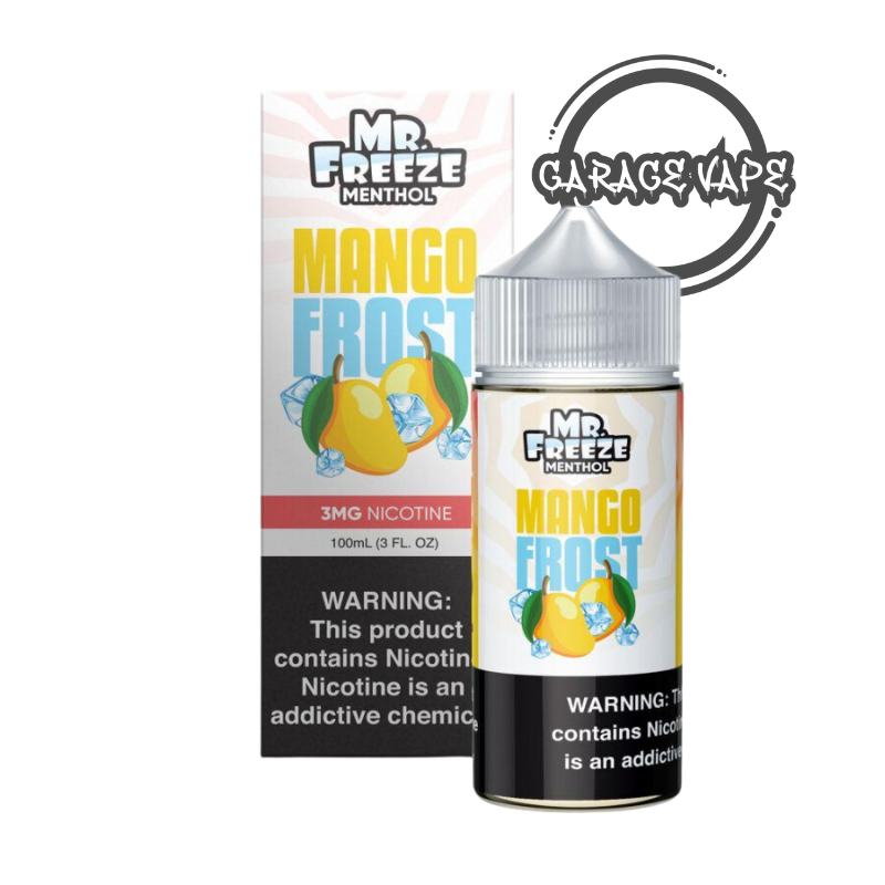 Mr. Freeze 100ml x 3mg Mango Frost – Garage Del Vapor
