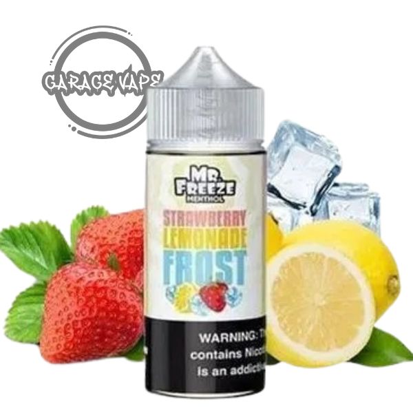Mr. Freeze 100ml x 3mg Strawberry Lemonade Frost – Garage Del Vapor