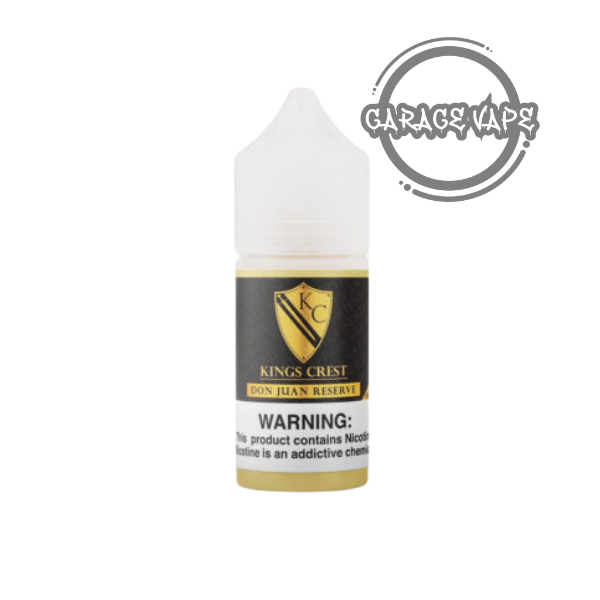 Salt King Crest 30ml x 20mg Don Juan Reserve – Garage Del Vapor