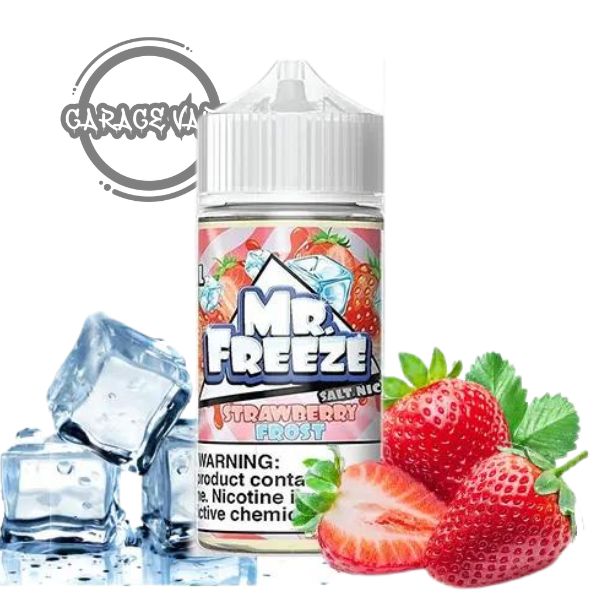 Mr. Freeze 100ml x 3mg Strawberry Frost – Garage Del Vapor