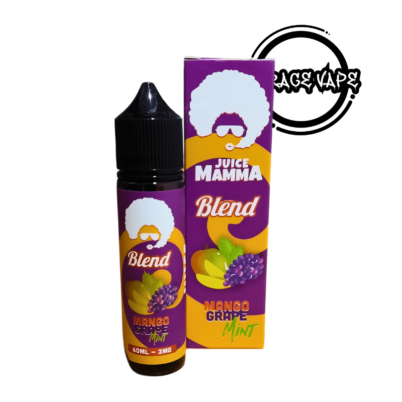 Juice Mamma 60ml 3mg Mango Grape Mint – Garage Del Vapor