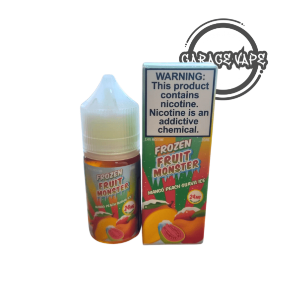 Salt Frozen Fruit Monster 30ml x 24mg Mango Peach Guava – Garage Del Vapor