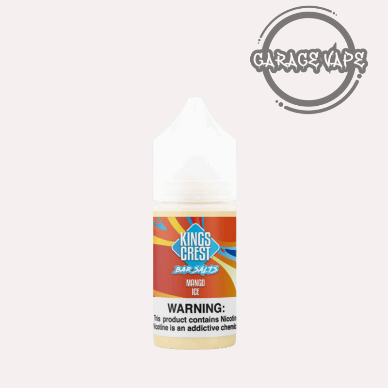 Salt King Crest Baar 30ml x 20mg Mango Ice - Garage Del Vapor