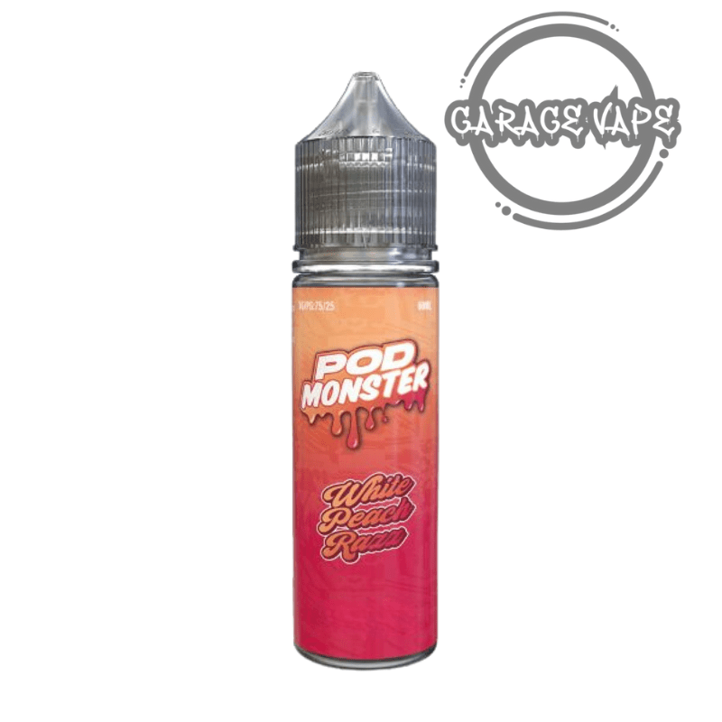 Salt Pod Monster 60ml x 50mg White Peach Razz – Garage Del Vapor