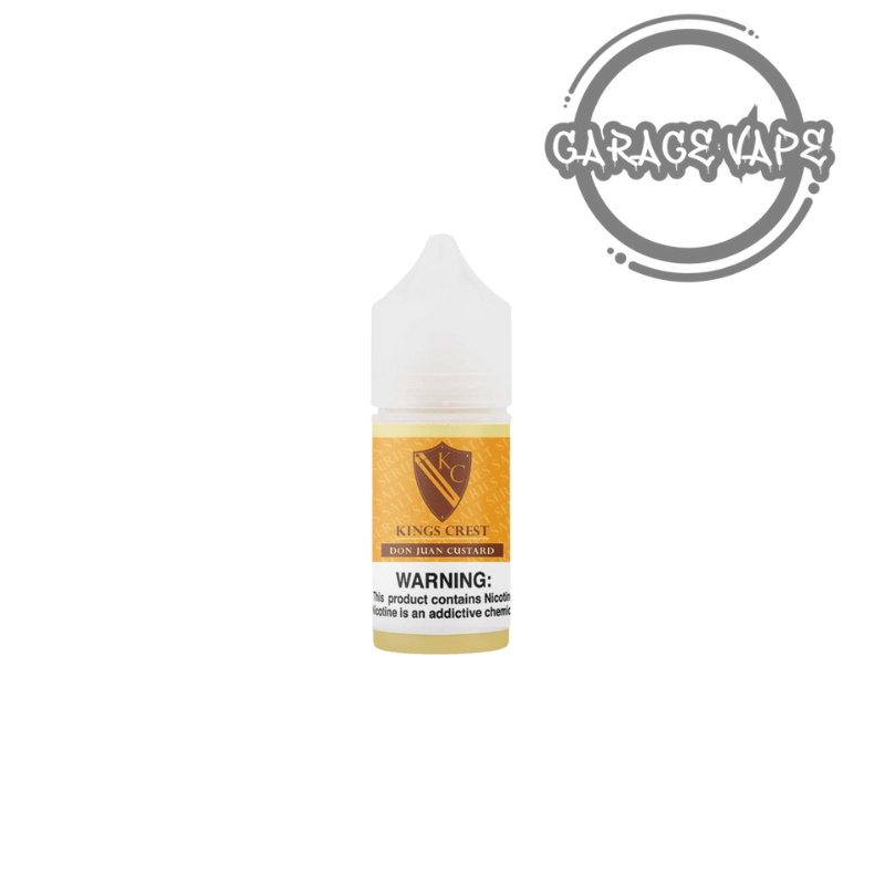 Salt King Crest 30ml x 20mg Custard – Garage Del Vapor