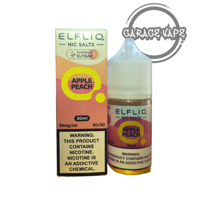 Salt Nic Elfbar 30mlx35mg Apple Peach – Garage Del Vapor