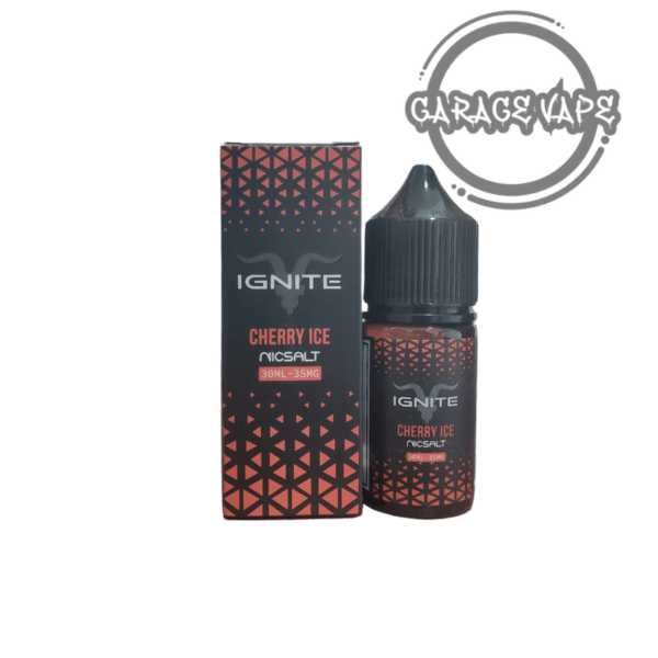 Ignite Salt 30ml x 35mg Cherry Ice – Garage Del Vapor