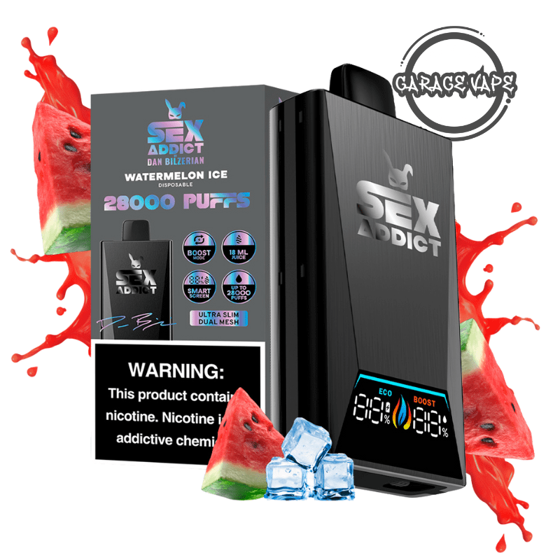 Sex Addict S280 28k 5% Watermelon Ice – Garage Del Vapor