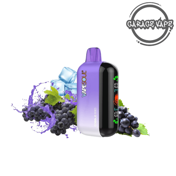 Vapesoul Cobble18k 5% Grape Ice – Garage Del Vapor