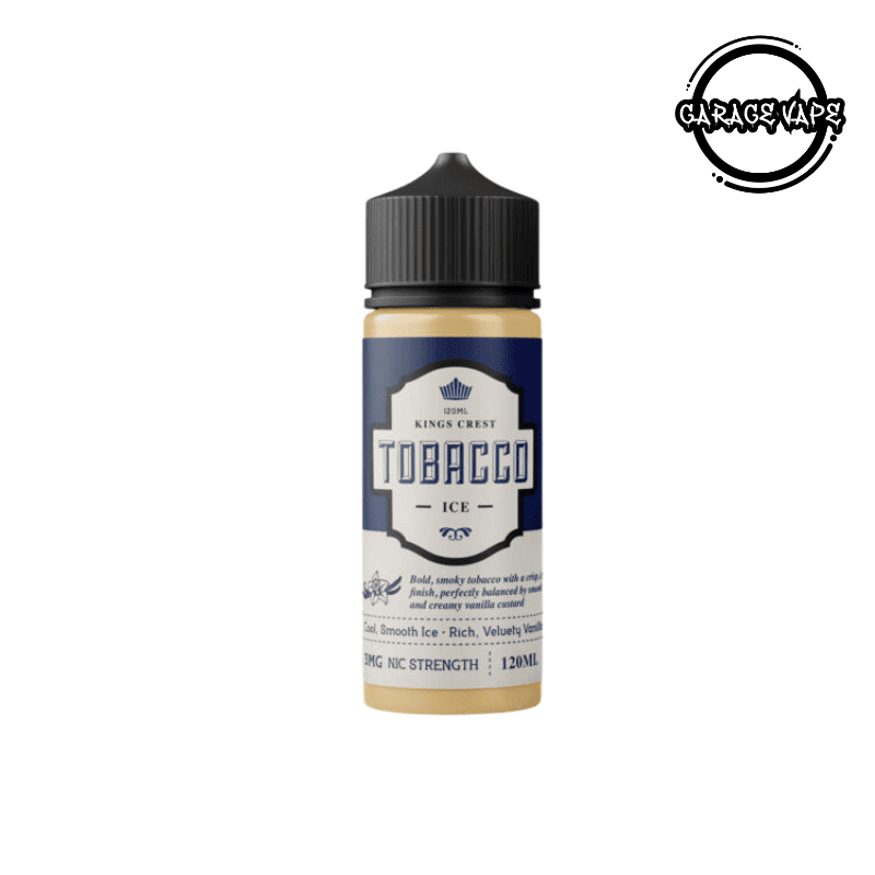 Liquido King Crest Tobacco Ice 120ml x 3mg – Garage Del Vapor
